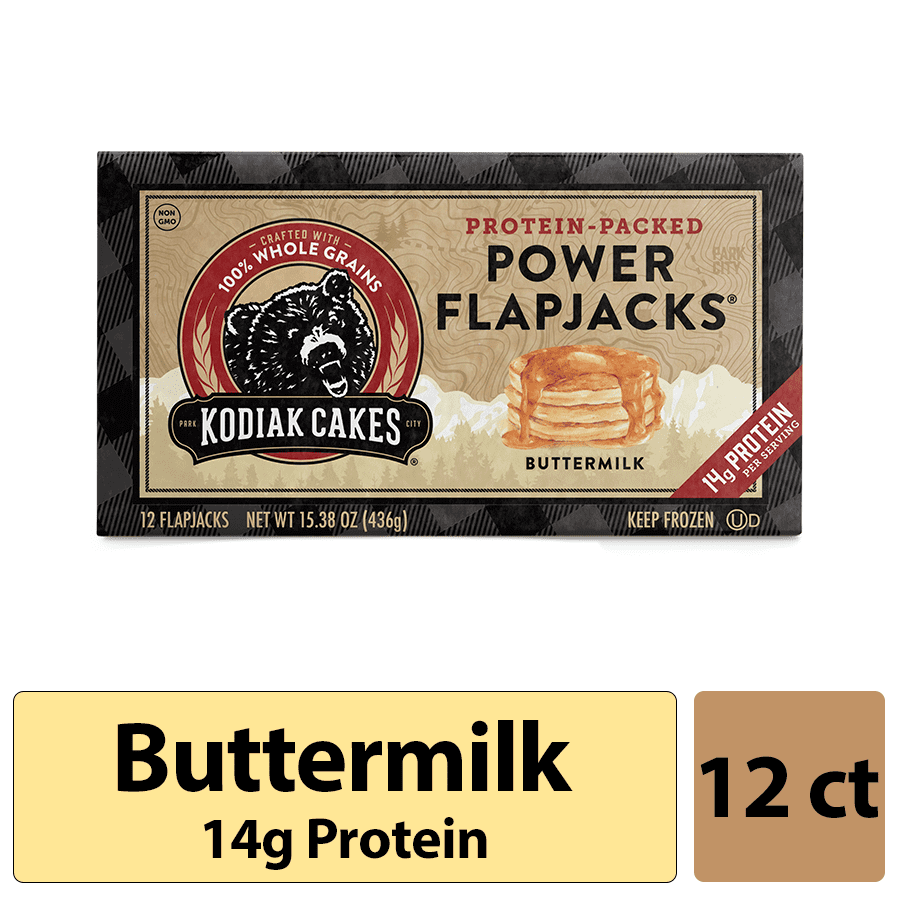 Kodiak Cakes Frozen Power Flapjacks Buttermilk 12 Ct Walmart kodiak-cakes-frozen-power-flapjacks-buttermilk-12-ct-walmart