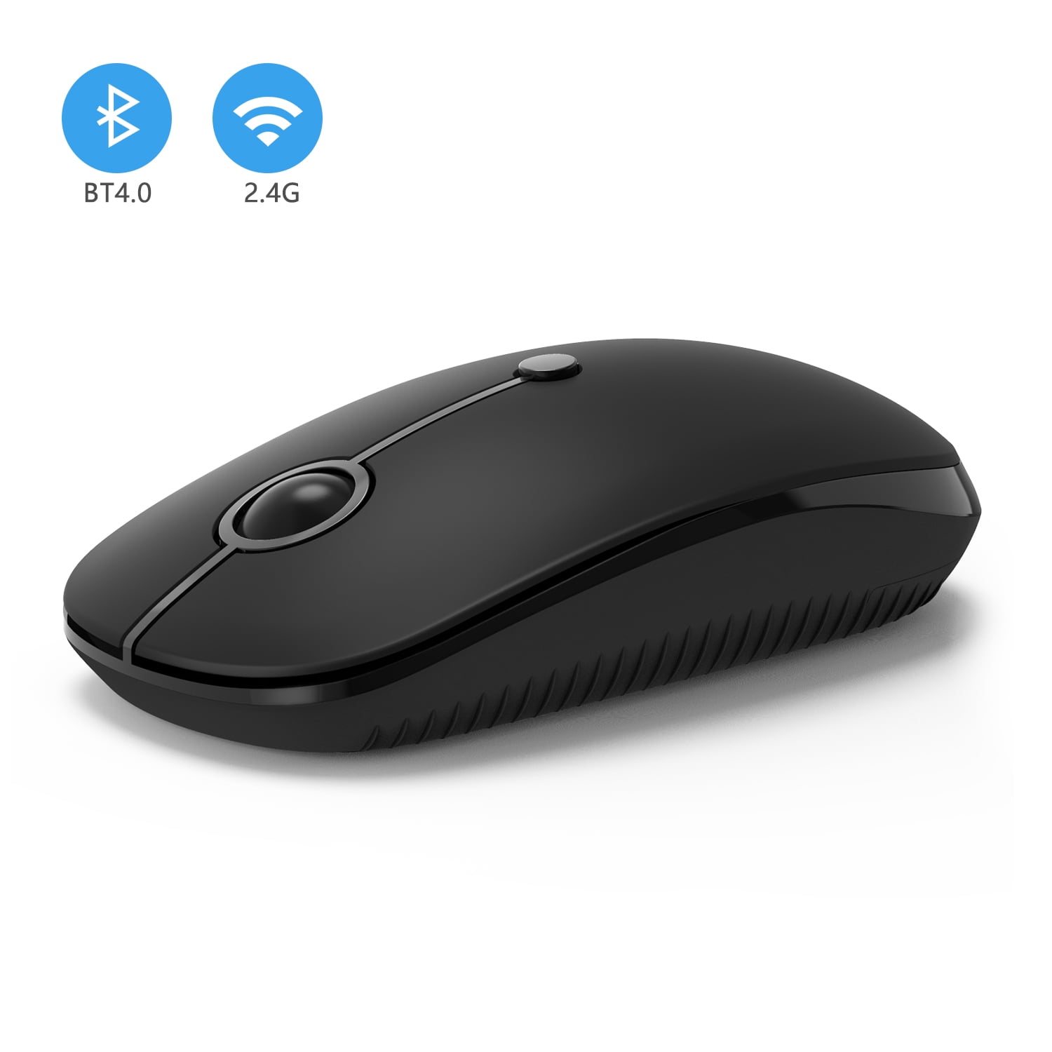 Jelly Comb Slim Dual Mode Bluetooth & 2.4GHz Wireless Mouse for Laptop ...