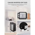 FOHERE 4-Slice Belgian Waffle Maker, 1200W, Nonstick Plates, Browning ...