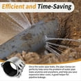 Rollbacks & More Pipe Repair Clamp Kit- Coupling for Plastic&Metal Pipes, Emergency Duty Leak ...