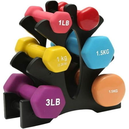 Tatum88 Dumbbell Rack Stand only 3 Tier Dumbbell Bracket Free Weight ...