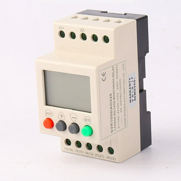 SVR1000 Single Phase Over-Voltage Under-Voltage Protection Relay(AD220)*GF0