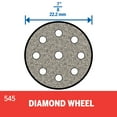 Dremel 545 Diamond Rotary Tool Wheel, 7/8 inch for Marble, Concrete ...