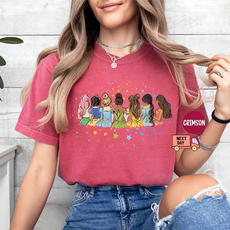 Click here for Unbranded Retro Disney Princess Shirt Disney Trave... prices