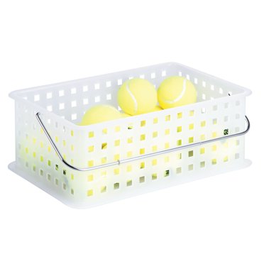 InterDesign Plastic Basket, Blue - Walmart.com