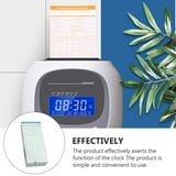 100 Sheets Attendance Paper Time Attendance Recording Card (Random ...