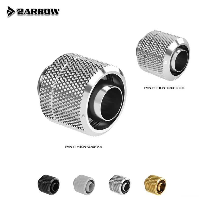 THKN-3/8-V4 THKN-3/8-B03 G1/4 Water Cooling Fittings PVC Soft Tube ...