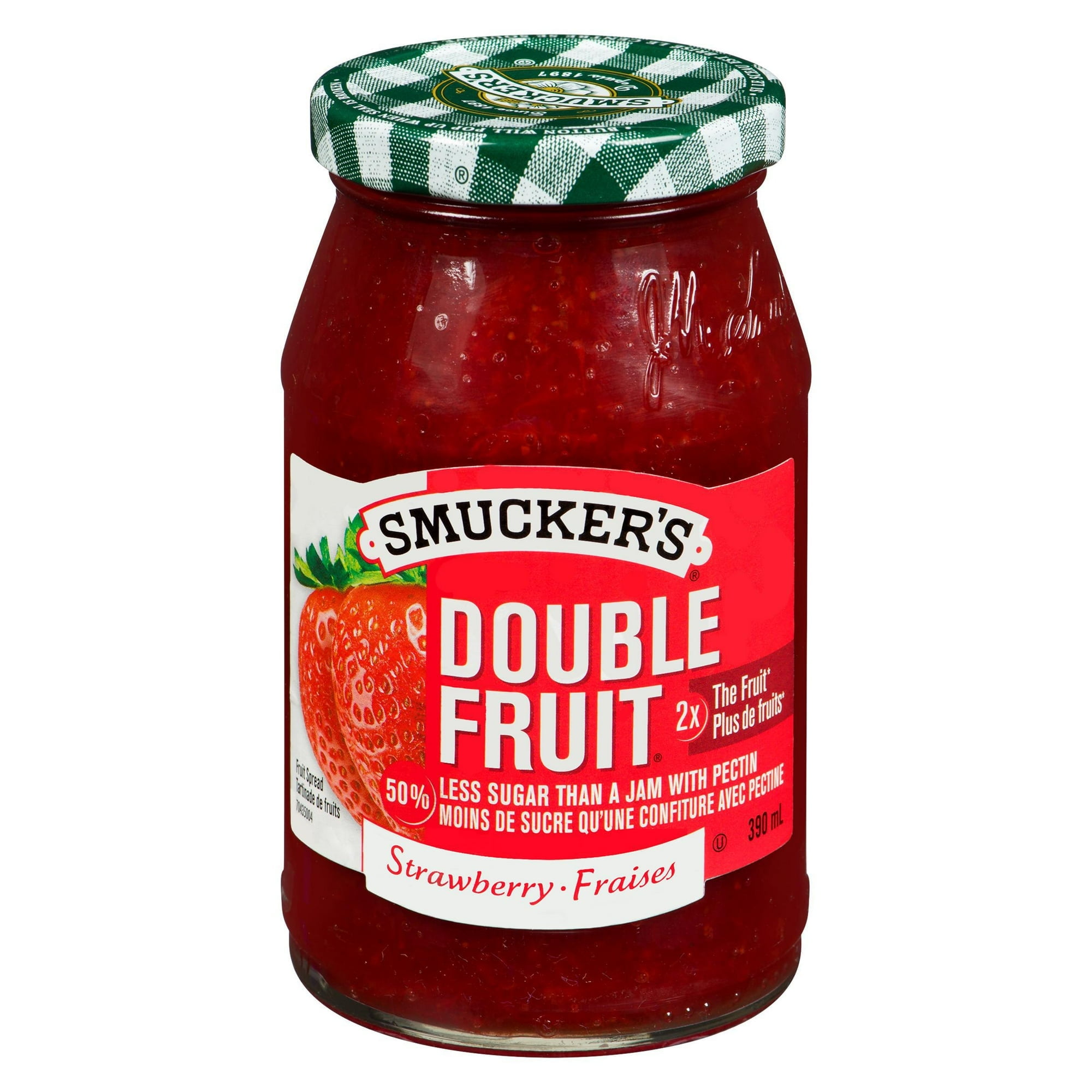 Click here for Smuckers Double Fruit Strawberry Fruit Spread 390m... prices