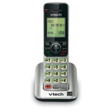 VTech CS6649 DECT 6.0 Expandable Corded/Cordless Phone with Answering ...
