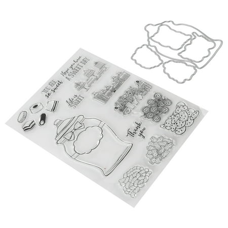 Scrapbooking Stamps, Transparent Easy Operation For Envelope | Walmart ...