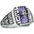 Keepsake Personalized Women's Crest Class Ring available in Valadium ...