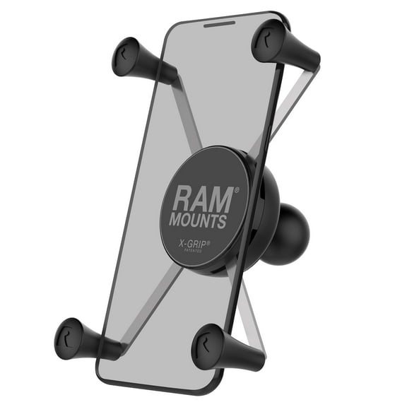 RAM Mounts X-Grip Cell Phone Holder with Double Ball & U-Bolt Base ...