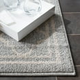 SAFAVIEH Amherst Trina Geometric Area Rug, Light Grey/Beige, 3' x 3 ...