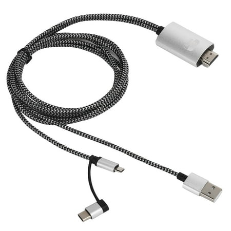 Video Converter Cable, Portable High Resolution High Definition Type-C ...