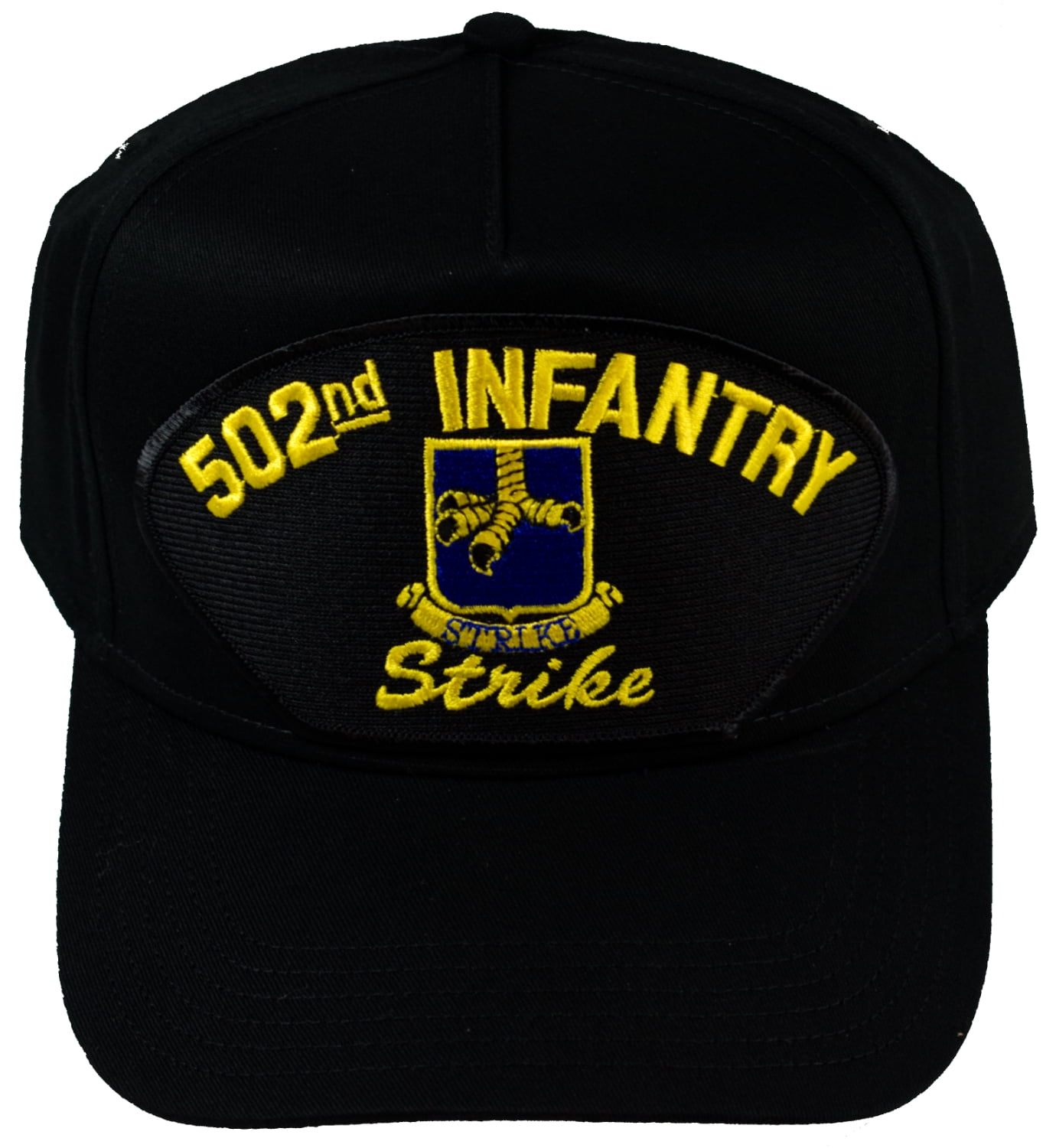 502ND Infantry Strike HAT - Black - Veteran Owned Business - Walmart.com