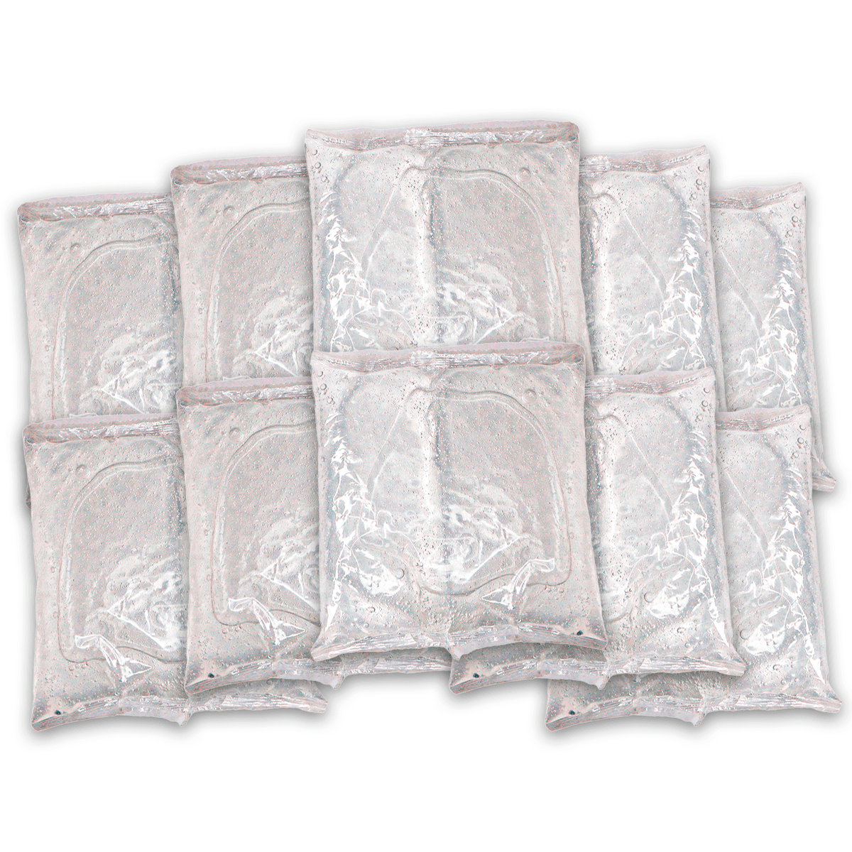 Gel Refrigerante Ice Brick 500ML 10 Piezas Color Transparente | Walmart ...