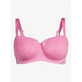 Joyspun Womens And Womens Plus Size Underwire Balconette Bra Sizes