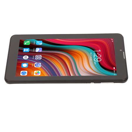 7 Inch Calling Tablet, 100-240V 2.4G 5G Dual Band WIFI Black HD Tablet ...