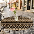 Aztec Tribal Stripe Round Fitted Table Cover Ethnic Chevrons Zigzags ...