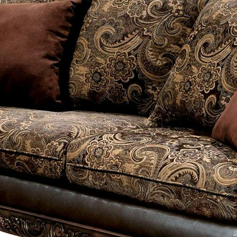 Paisley Velvet Couch