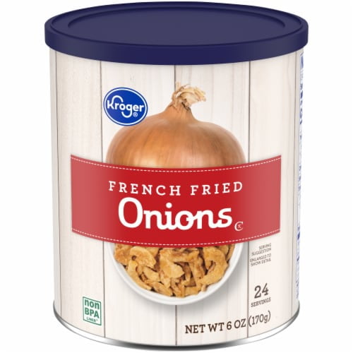 Fresh Gourmet 24 oz Pack of Lightly Salted Crispy Fried Onions ...