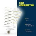 LS Photography 4-Pack 30W LED E26/E27 Light Bulb 300W Equivalent White 6500K 3000LM, WMT2207 ...