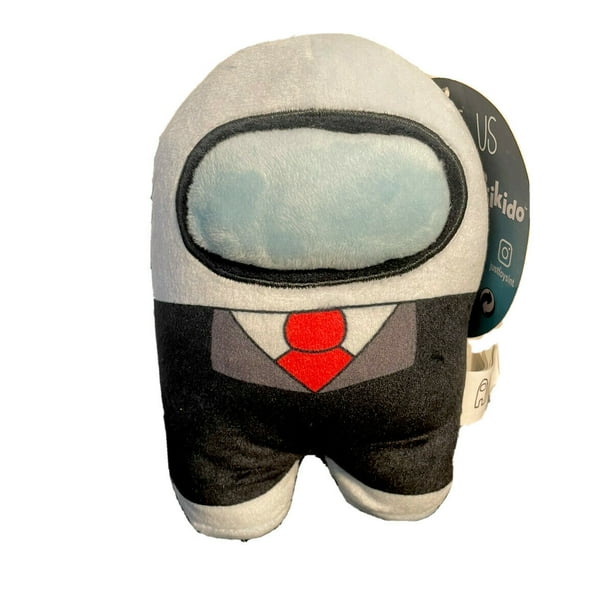 Among Us White Crew Mate with Black Tuxedo Toikido 6" Plush - Walmart.com