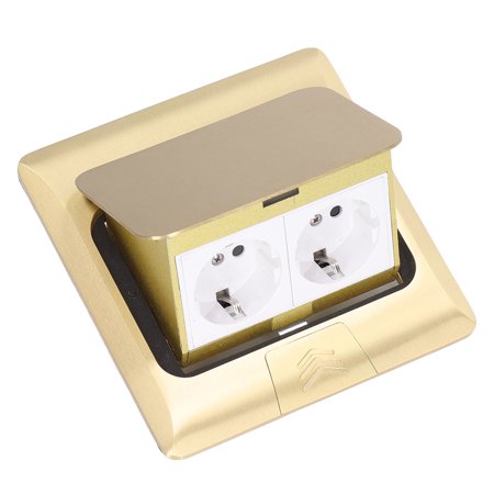 Pop Up Floor Outlet, High Temperature Resistant EU Standard Brushed ...