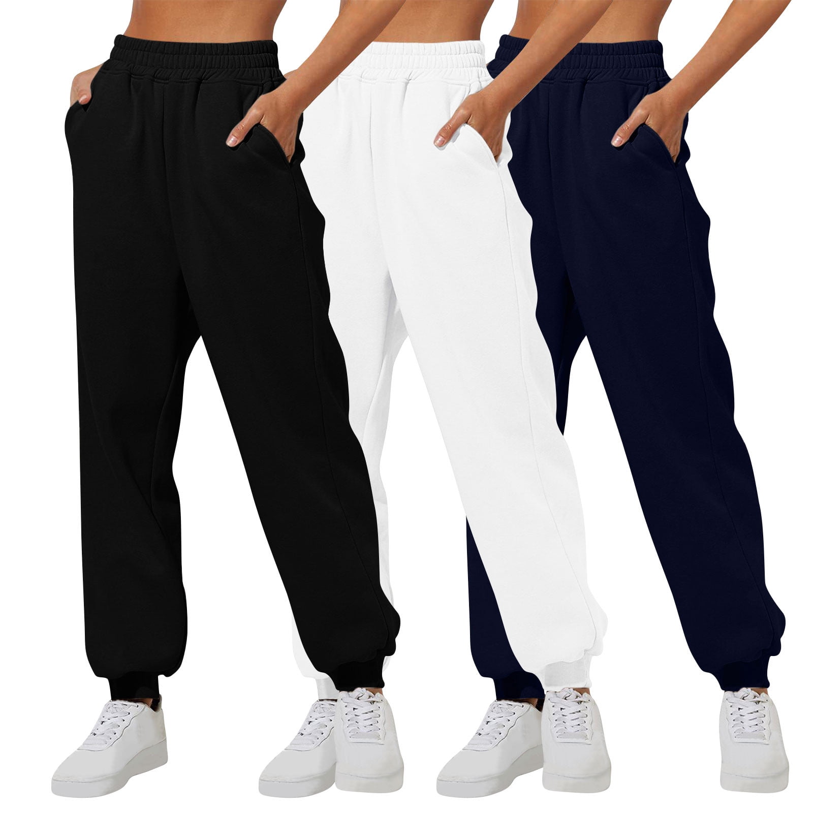 Click here for Asjyhkr 3pc Sweatpants Women Jogger Elastic Waist... prices