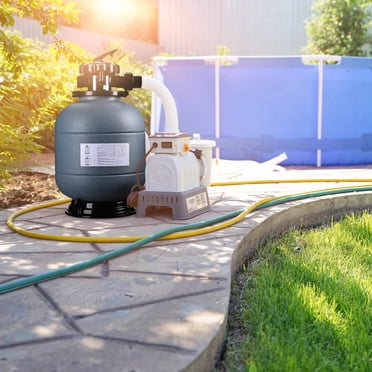 Bestway Flowclear 2200 GPH Sand Filter Pump for Above Ground Pool, Easy ...