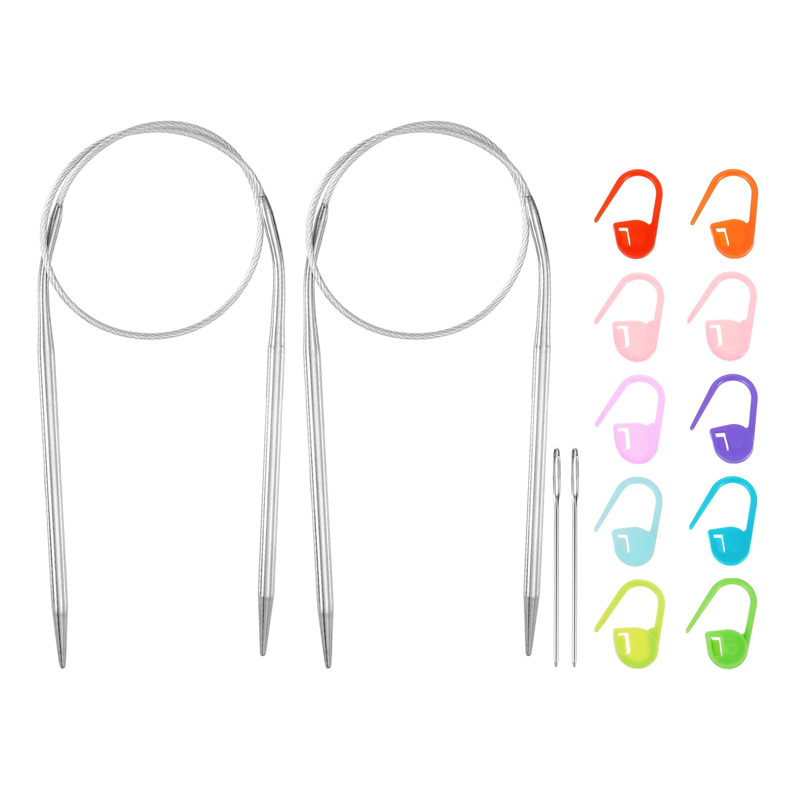 Click here for Uxcell 2pcs Knitting Needles Size Us 4(3.5mm) Circ... prices