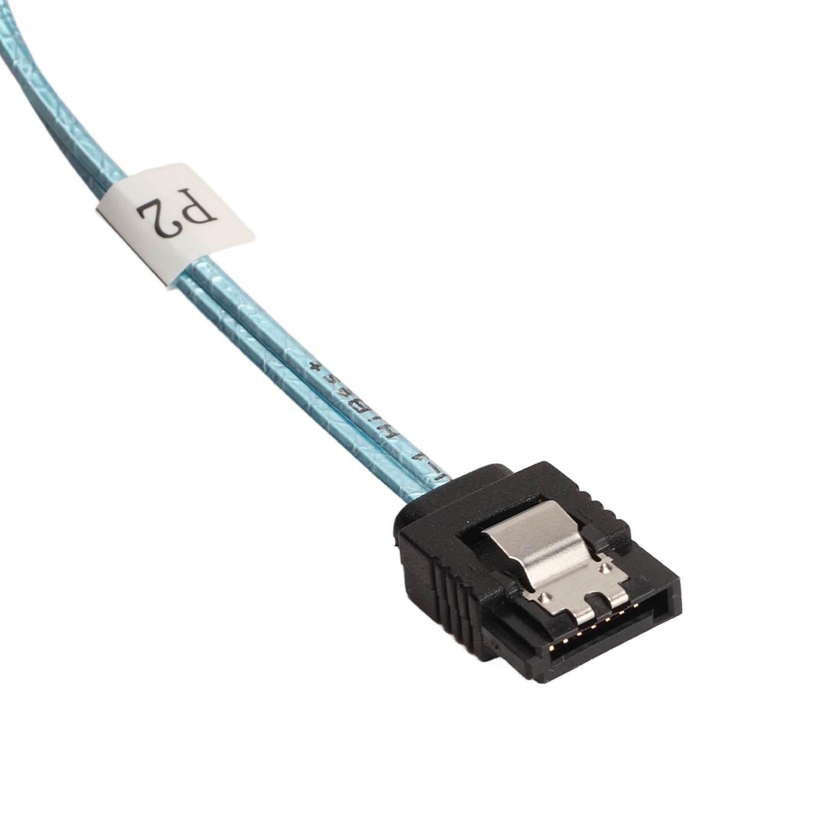 Este cable mini SAS a SATA es un sistema conectado que es más pequeño y ...