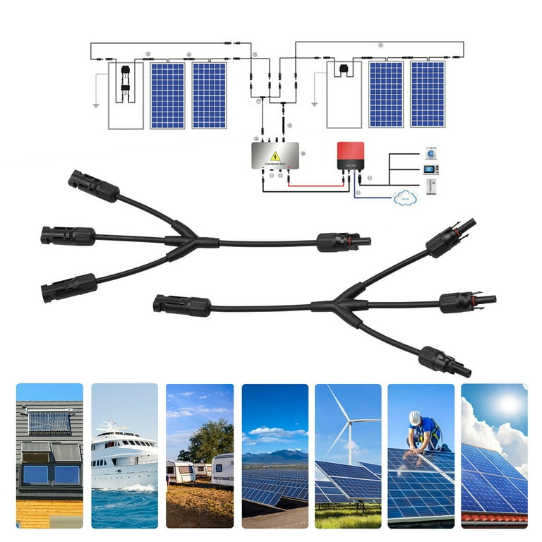 How To Connect Solar Connectors And Solar Extension Cables, 57% OFF