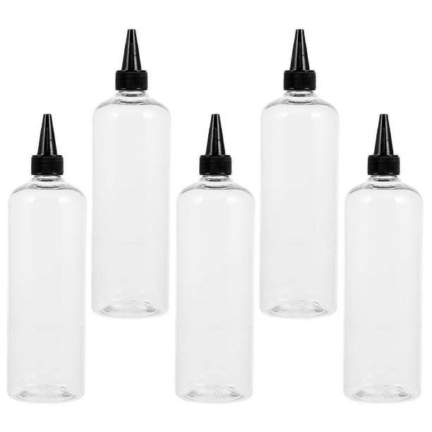 Transparent Plastic Squeeze Bottles with Pointed Mouth for Storage ...