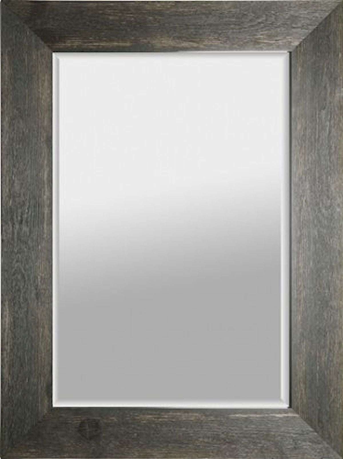 Black Hand Stained Framed Bevel Mirror - Walmart.com