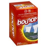 Bounce WrinkleGuard Mega Dryer Sheets, Wrinkle Release Fabric Softener ...
