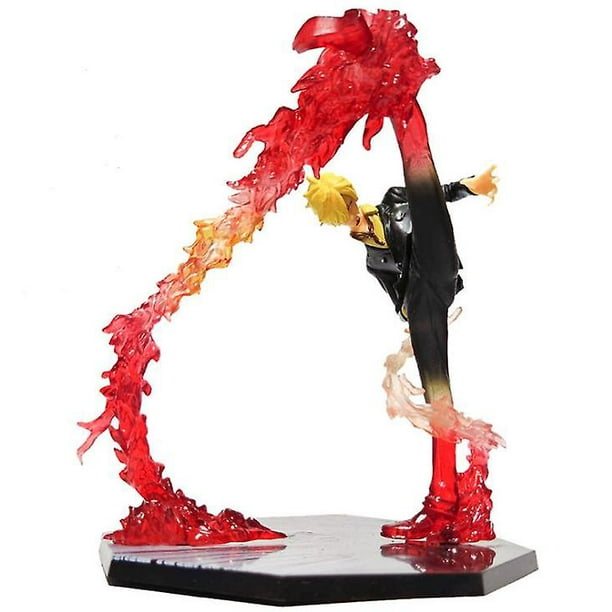 Anime One Piece Vinsmoke Sanji Fire Effects Figure Toy Model - Walmart.ca