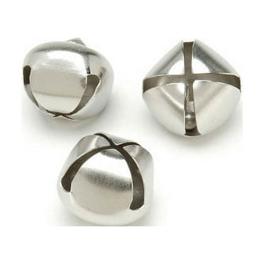 Silver Jingle Bells: 1/2 inch - Walmart.com