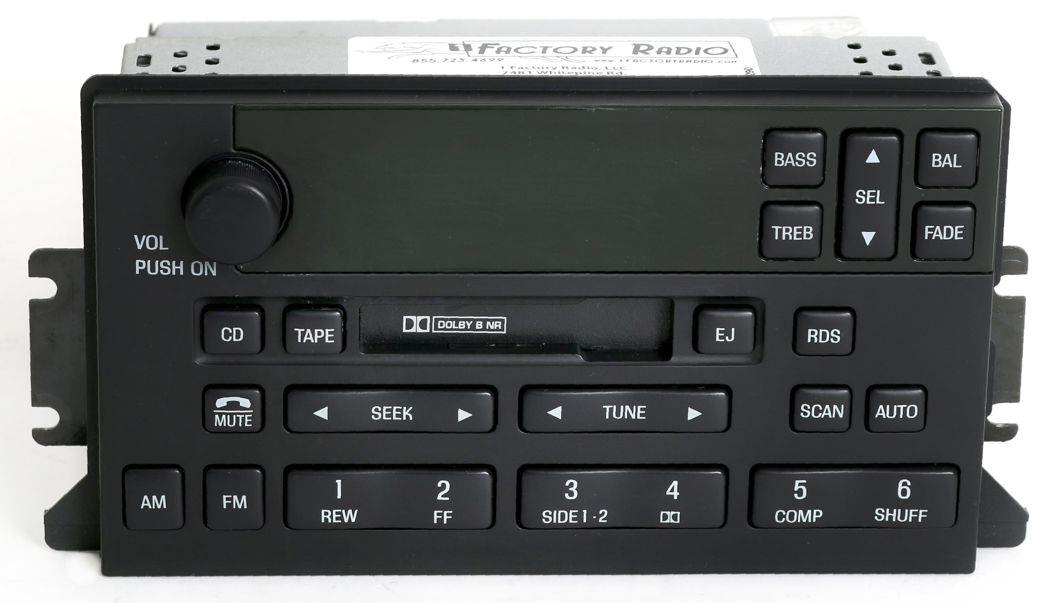 Restored Lincoln 19992002 Continental Radio AM FM Cassette Player Part ...