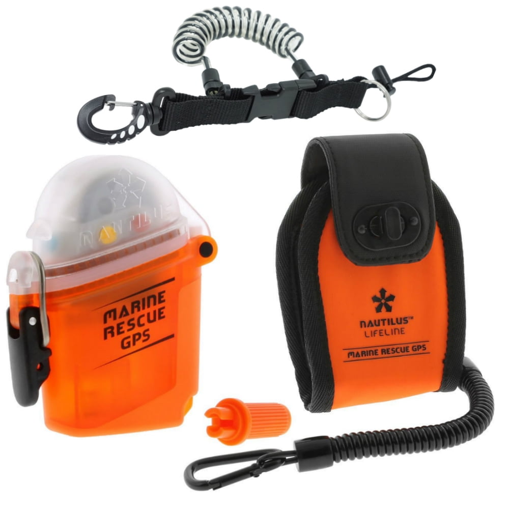 Nautilus LifeLine Marine GPS Rescue Radio and Neoprene Pouch w/ free ...
