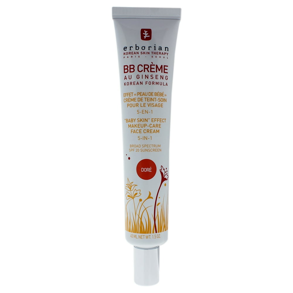 Erborian - Erborian BB Creme au Ginseng, Dore, 1.5 Oz - Walmart.com ...