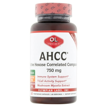 Olympian Labs AHCC Active Hexose Correlated Compound Vegetarian ...
