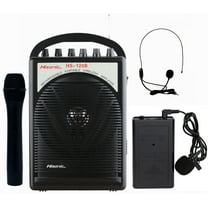 Hisonic Portable Bluetooth PA System with Wireless Microphones ...
