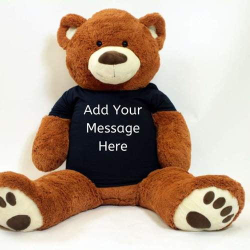 Click here for Personalized Big Plush 5 Foot Giant Brown Teddy Be... prices