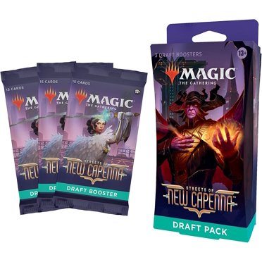 Magic The Gathering - MTG Collector Set, Booster Packs with 25 Unique ...