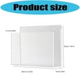 Clear Acrylic Magazine Wall Holder Space Saving Organizers for Books ...