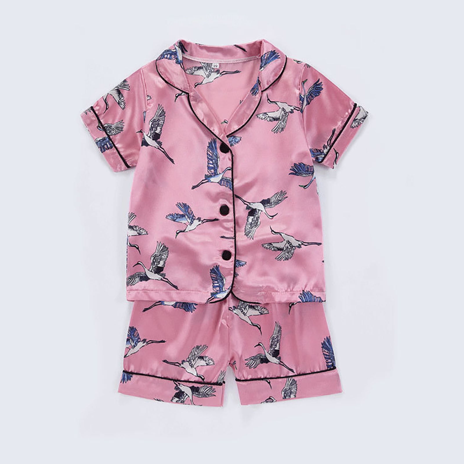 Click here for Uublik Kids Pajamas Girls 3-8 Years Cute Short Sle... prices
