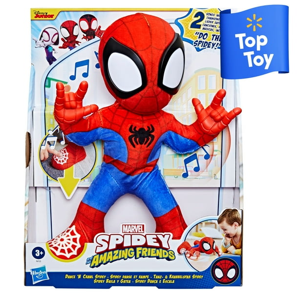 Marvel Spidey and His Amazing Friends Dance 'N Crawl Spidey Interactive ...