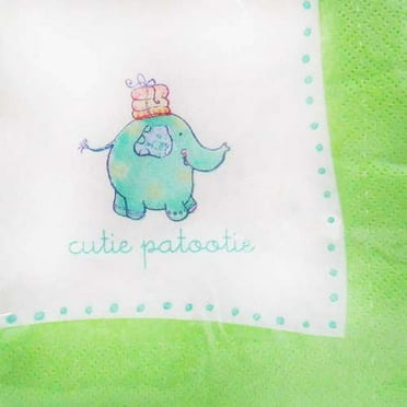 Baby Shower 'Hey Diddle Diddle' Baby Boy Small Napkins (16ct) - Walmart.com