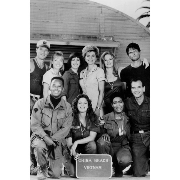 Marg Helgenberger Robert Picardo Dana Delany China Beach Cast 24x36 ...